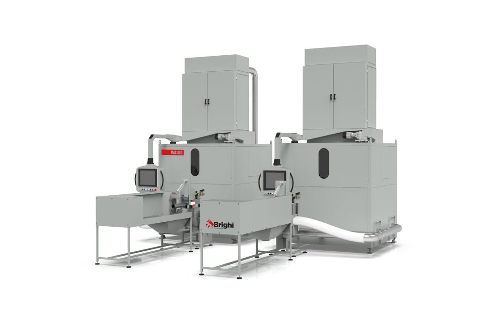 Pillow pre-weighing and filling machine MAC-600 - Brighi Group